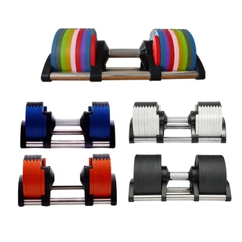 Wholesale Free Weight Cast Iron Dumbbells 24kg 32kg Gym Weights ...