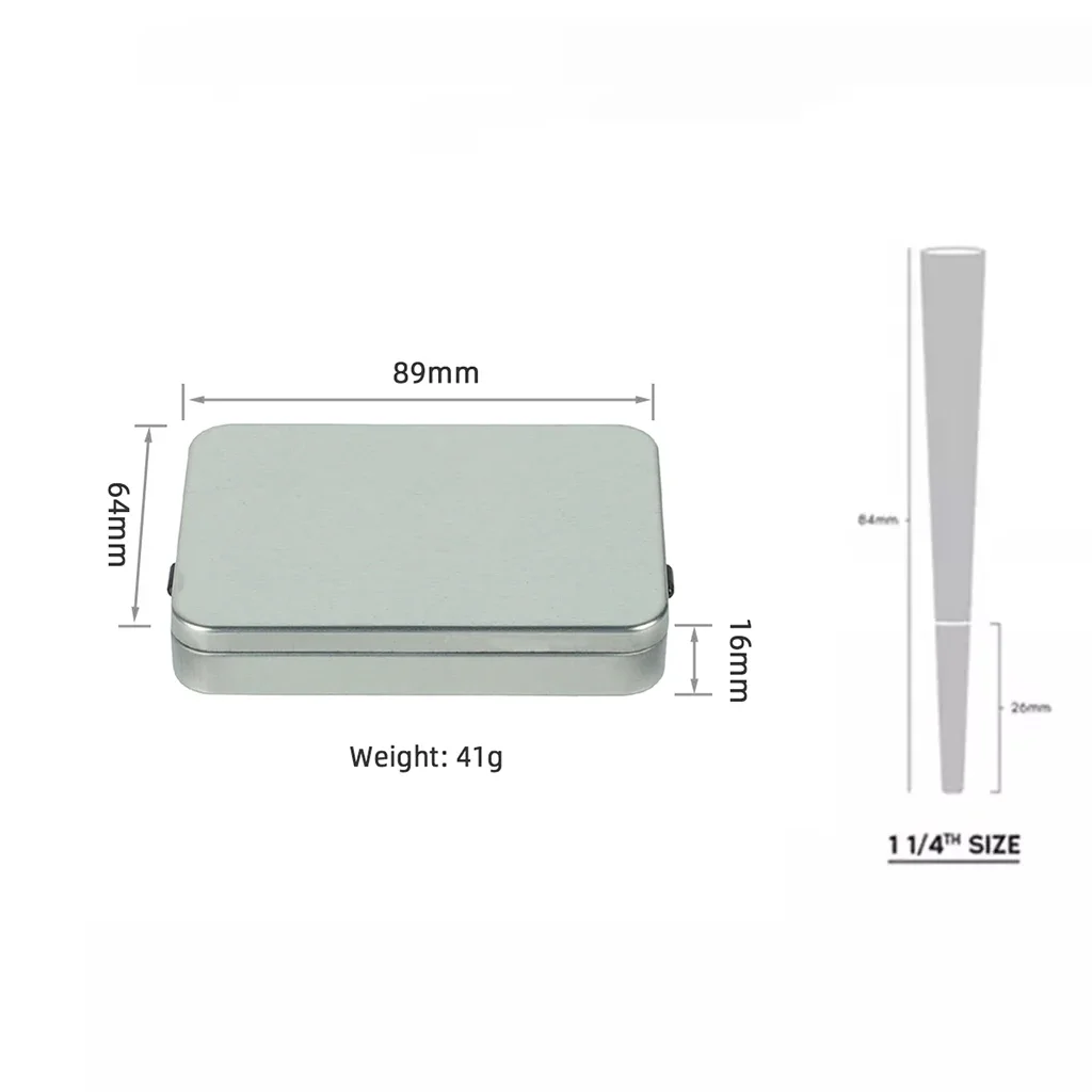 Custom Metal Child Proof Tin Case for Mint Candy & More