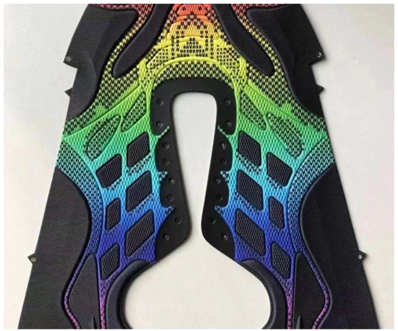 2023 Fashion Men Women 5d 4d 3d Print Knit Woven Vamp Mesh Sport Shoe ...