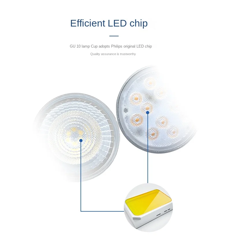 Philips LED Cup Spotlight - Efficient and Versatile Lighting