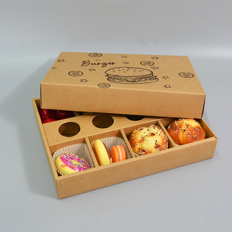 Customizable Brown Kraft Packaging - Ideal for Food Takeout