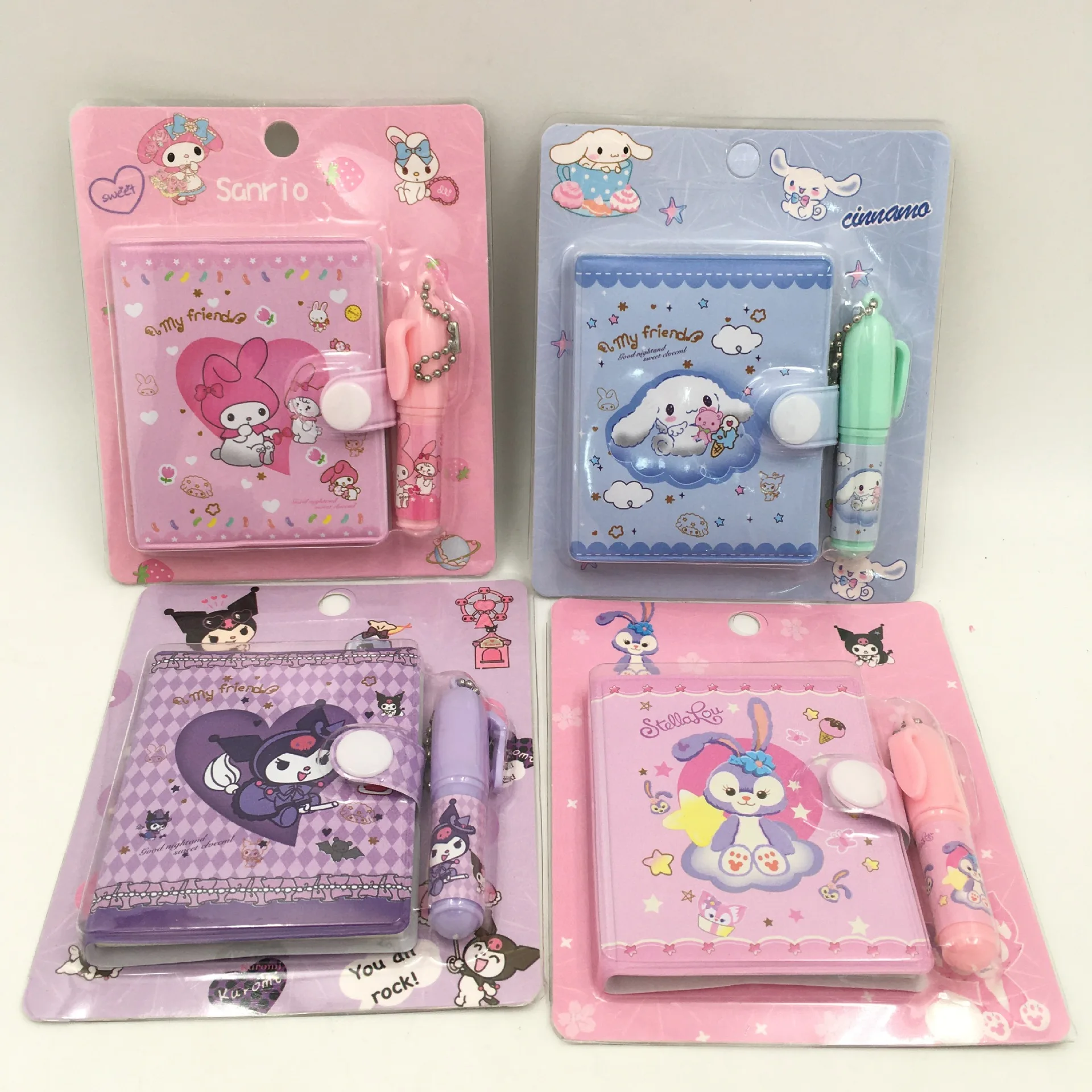 San-rio Kuromi Mymelody Cinnamoroll Notebook San-rio Series Notebook ...