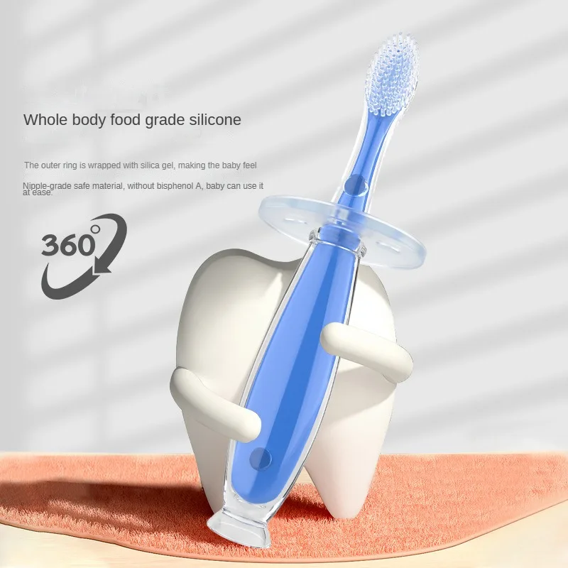 360 Degree Infant Care - Silicone Toothbrush Teether 2-in-1