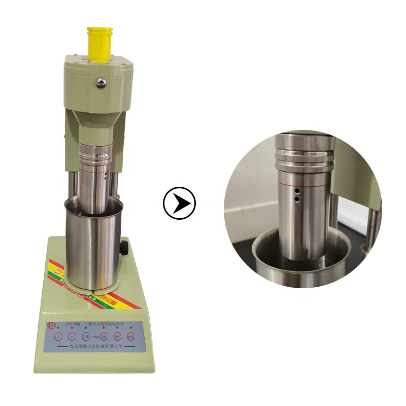 Six Speed Rotational Viscometer Model Znn-d6b Six Speed Rotary Viscometer - Buy Six Speed Rotary ...