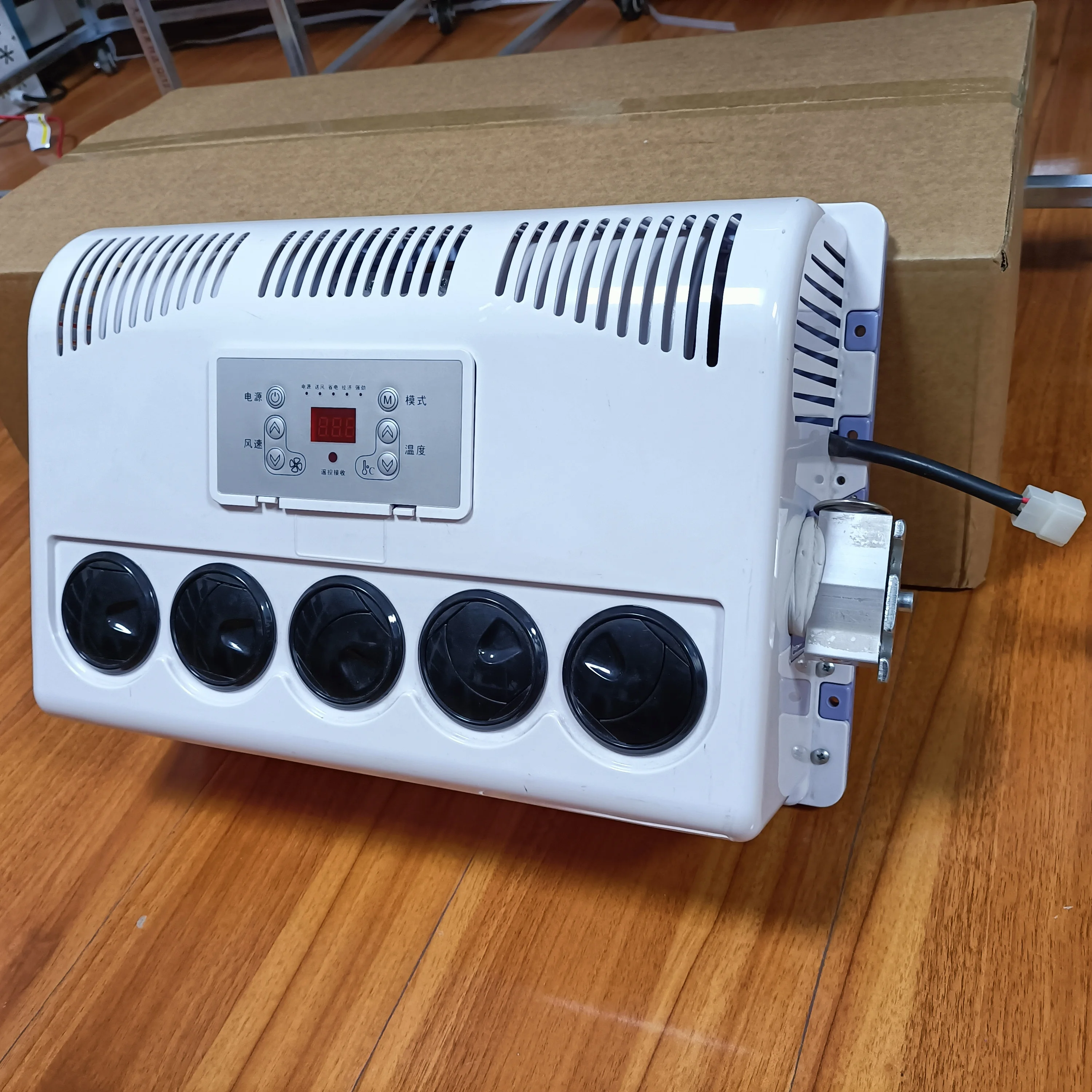 Parking air conditioner evaporator box 12V car universal evaporator box ...