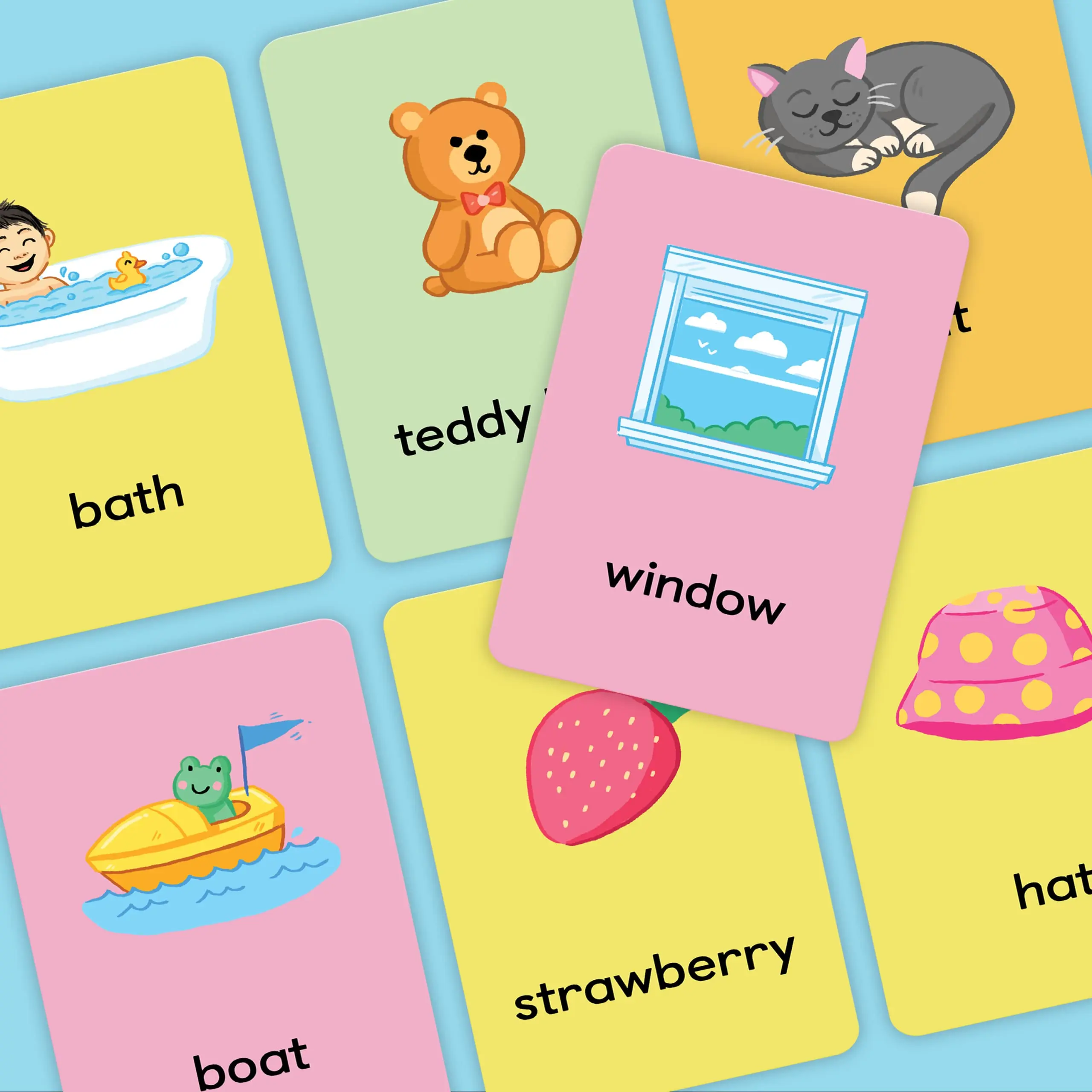 2025 Customized Educational Game Flashcard Cards for Kids Printed on ...