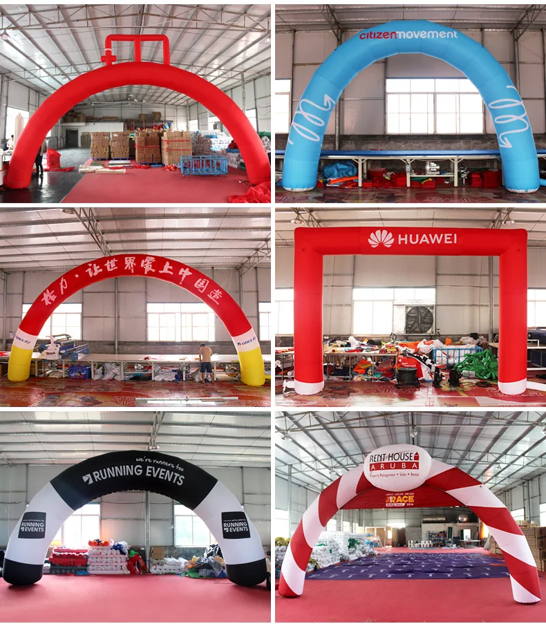 Customized Outdoor Inflatable Entrance Arch Event Tent Inflation ...