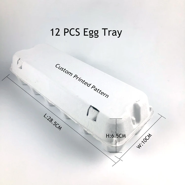 Glossy & Matt Laminated Egg Packaging Boxes Egg Cartons with Embossing ...