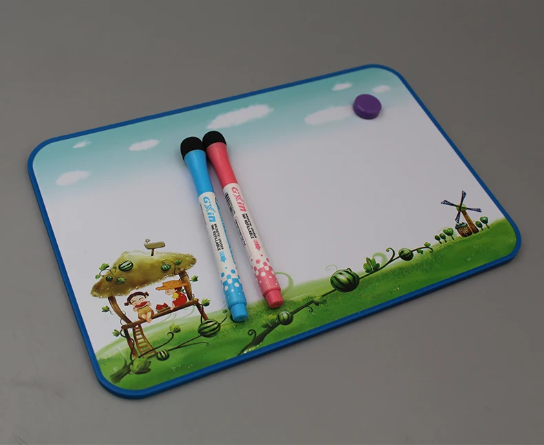 Customized Kids Foldable Drawing Book Reusable White Board Notebook Dry ...