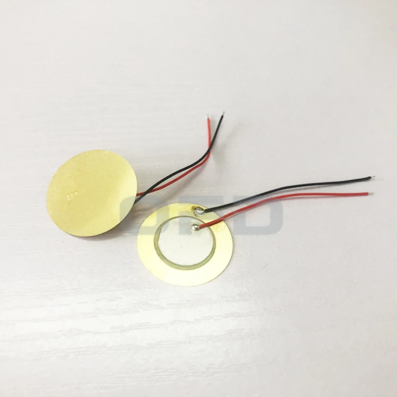 Dia 27mm Piezoelectric Piezo Ceramic Wafer Plate 27mm for Buzzer ...