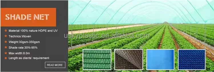 greenhouse agri garden waterproof hdpe anti uv plastic shading sunshade ...