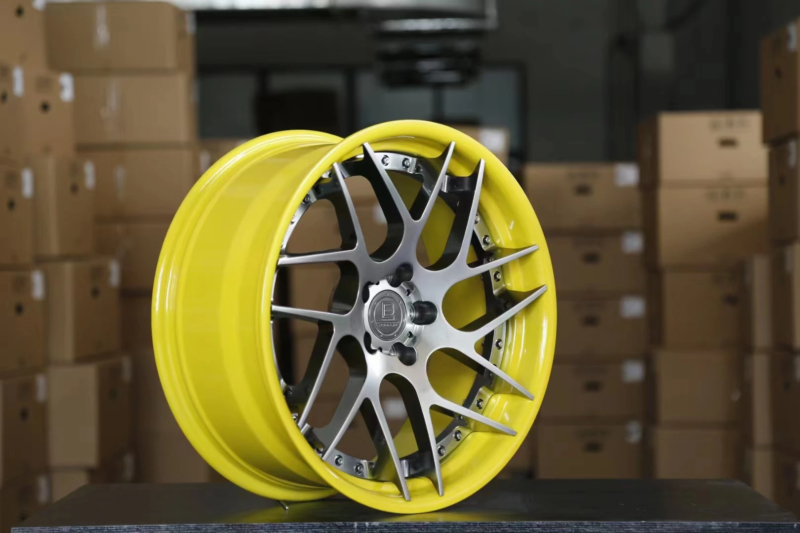 Customized High Performance Polished Deep Concave 2 Piece Forged Wheels ...