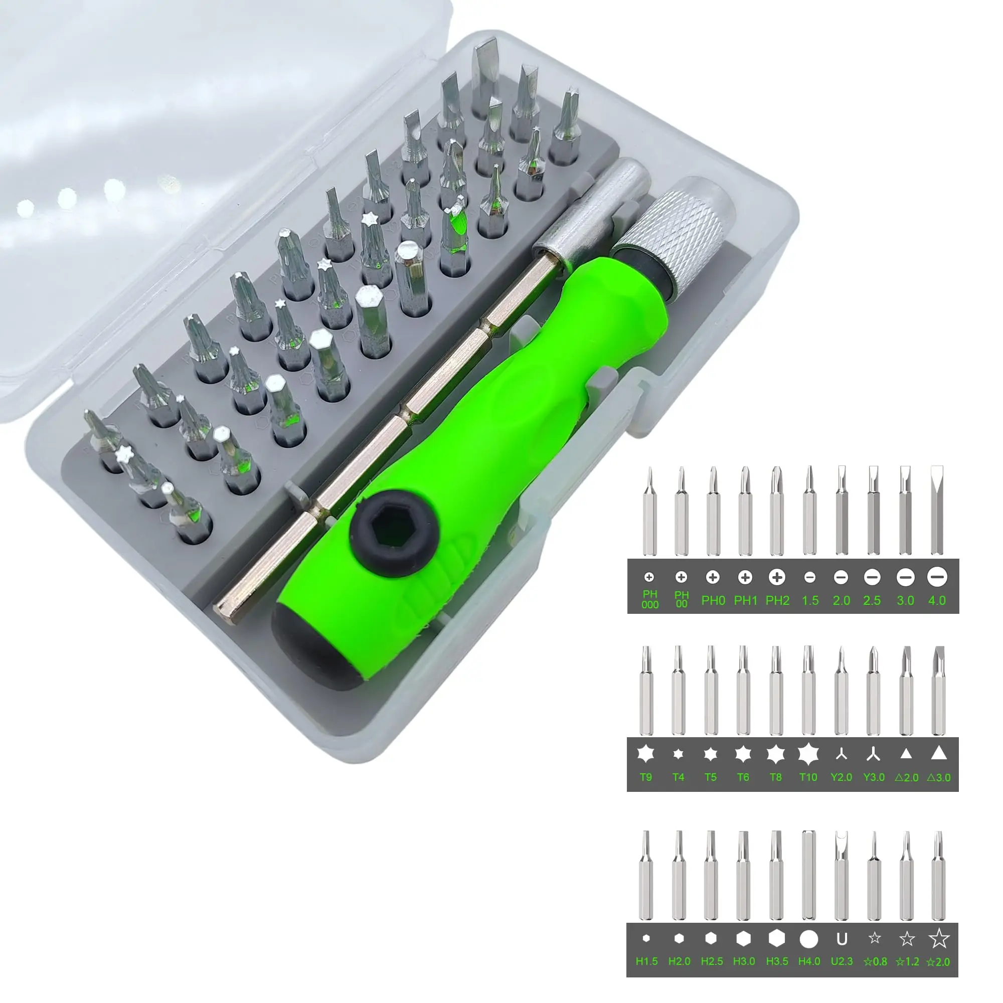 Precision Screwdriver Set Professional Grade 32 In 1 Magnetic Torx ...