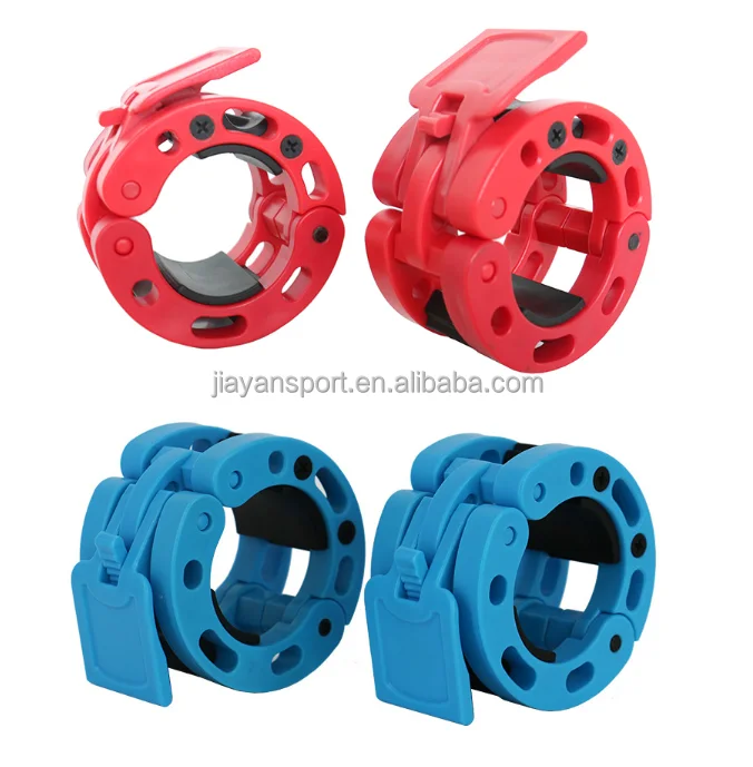 Gym Accessories Clips Olimpic Lifting Magnetic Open Quick Grip