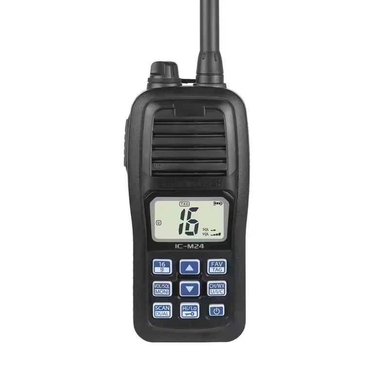 Vhf Marine Radio Ic-m24 Marine Transceiver Ip67 Waterproof Two Way ...