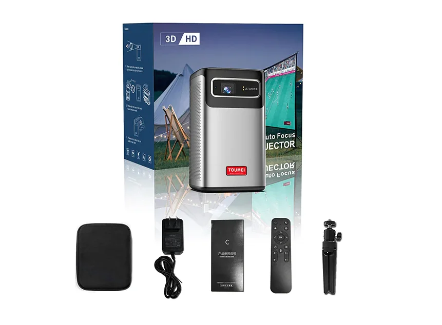 Wupro/oem C2000 Mini Smart Dlp 3d Projector Support Tof Laser Auto ...
