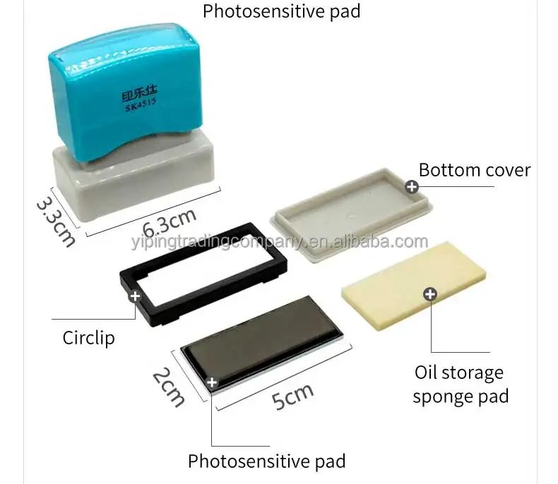 Sk Pre Inked Stamp Holder Photosensitive Flash Stamp Sk 3060 Stamps