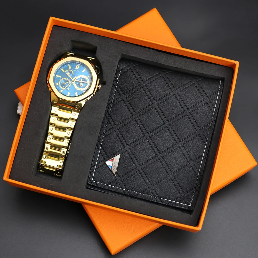 Luxury Watch+wallet+box Set - Top Brand Men's Fashion