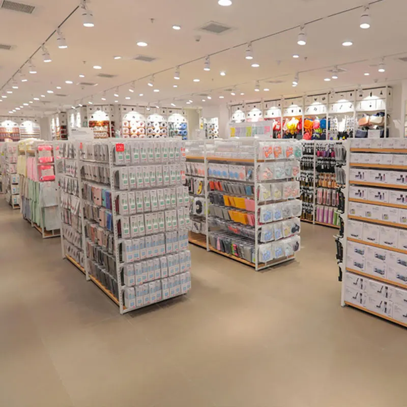 Miniso Store-Wide Custom Display Stand - Gondola Units