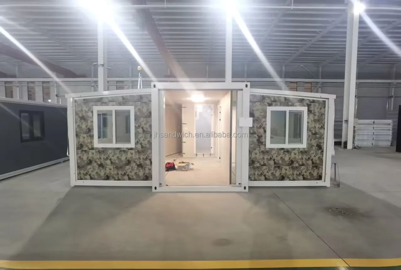 40ft Folding Expandable Granny Flat Prefabricated Container House Good ...