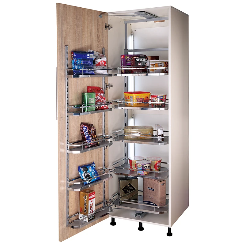 Kitchen Baskets For Modular Kitchen Soft-stop Half Tandem Pantry Unit ...