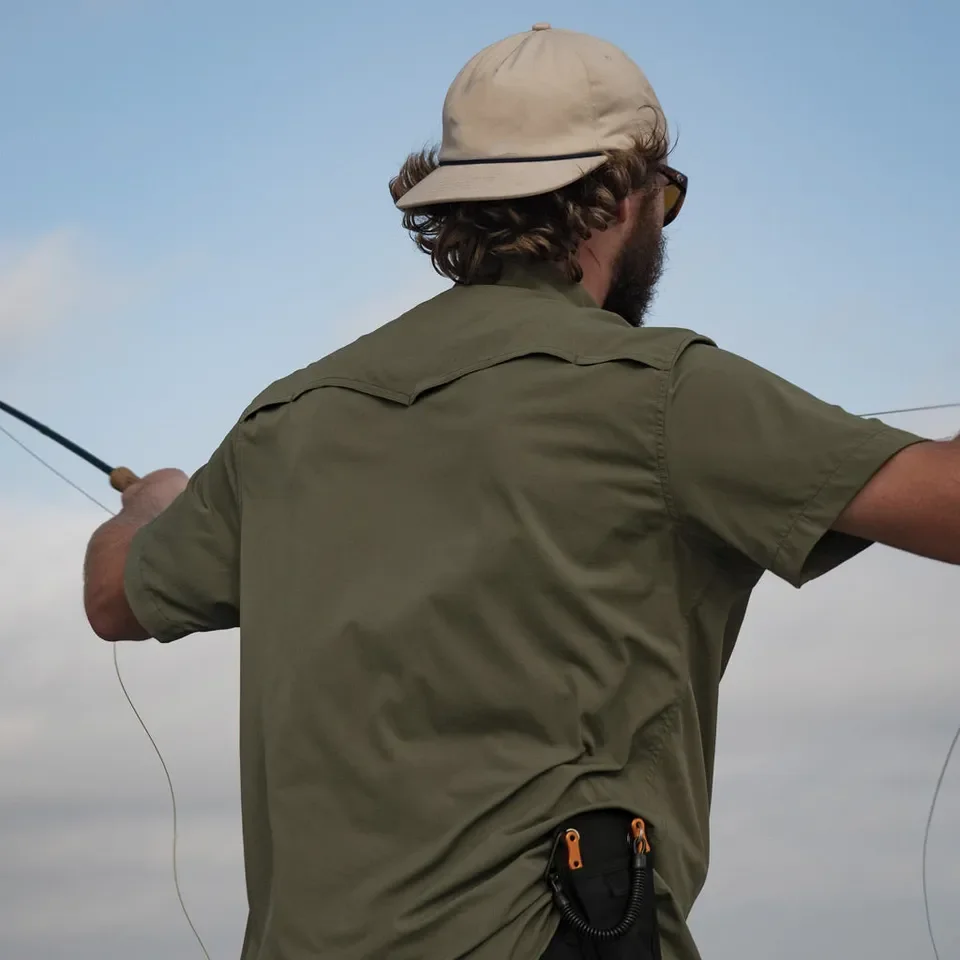 Custom Men's UV UPF 50+ Sun Protection Shirts for Hiking