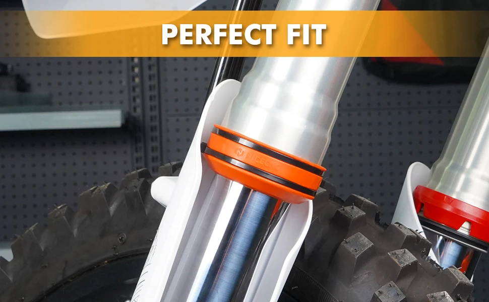 Nicecnc Front Fork Scraper Mud Scraper Kit For Ktm 125/144/150/200/250 ...