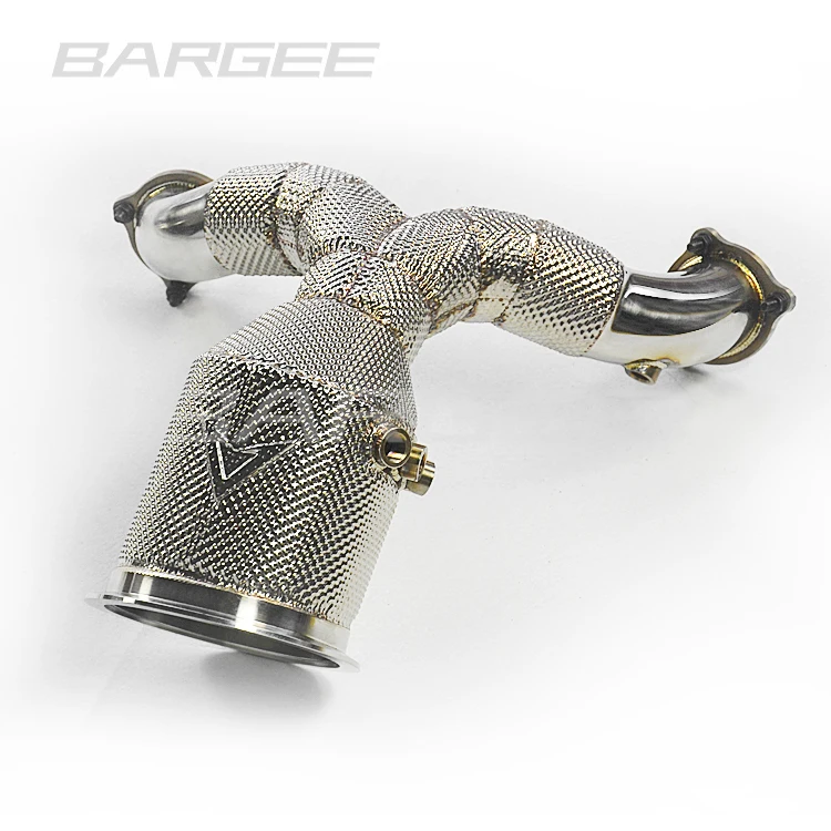 Bargee Downpipe for Porsche Cayenne 9Y0 3.0T 2021~UP Heat Shield ...