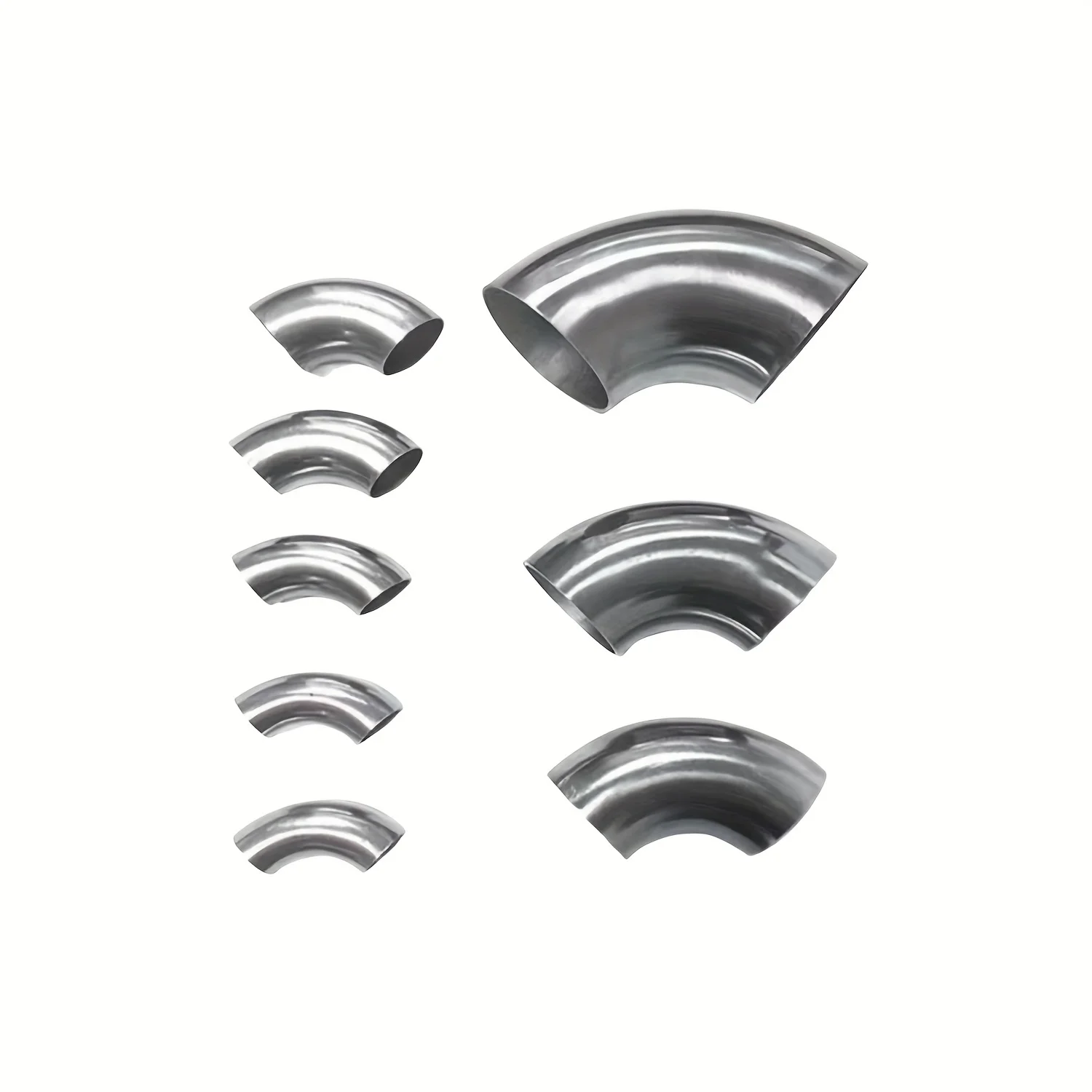 90 Degree Long Radius Elbow Fitting Sanitary Stainless Steel 304 316 ...