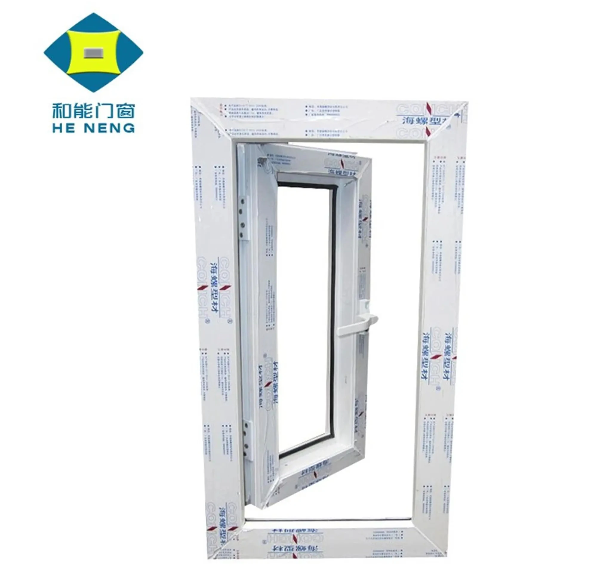 Double Swing PVC Profile Casement Windows - Durable & Stylish