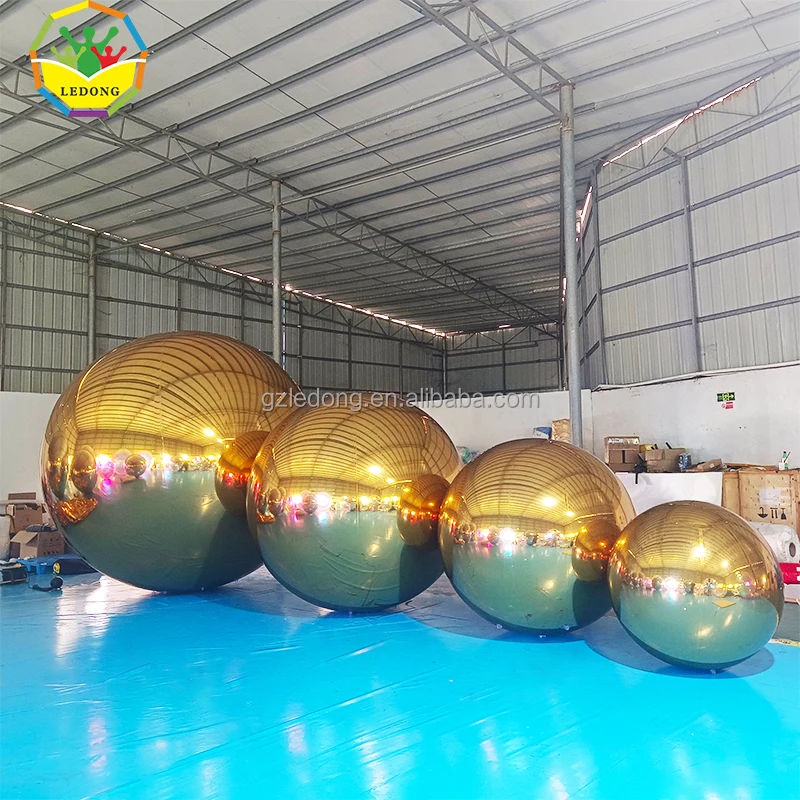 Giant Dazzling Inflatable Mirror Balls for Event Decoration