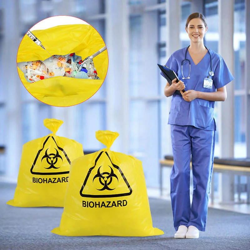 Hdpe Yellow Red Autoclave Biohazard Medical Hospital Clinic Infectious ...