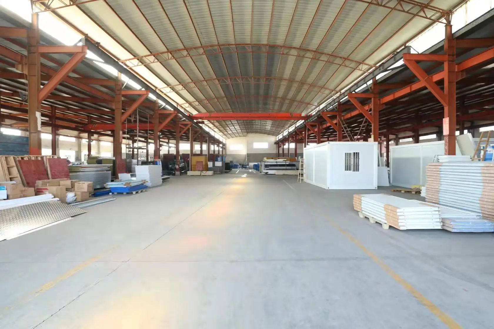 Two Story Flat Pack Prefab House Modern Modular Light Steel Structure ...