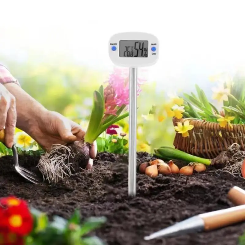 Hydroponics Analyzer Gardening Plant Flowers Soil Tester Moisture ...