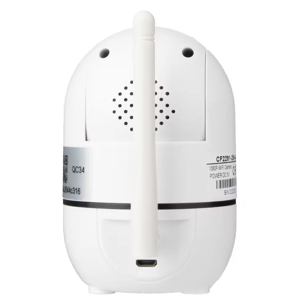 360° Night Vision Smart Home Security Camera With Wifi Connectivity