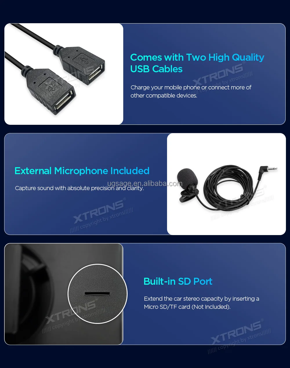 Xtrons 10.1 "8核8 + 128安卓12 Qled可旋转屏幕2 Din汽车立体声4g Lte安卓汽车收音机特斯拉风格汽车dvd播放 ...