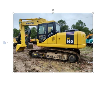 Second-hand Earthmover Pc160 Original Excavator With Original Engine ...