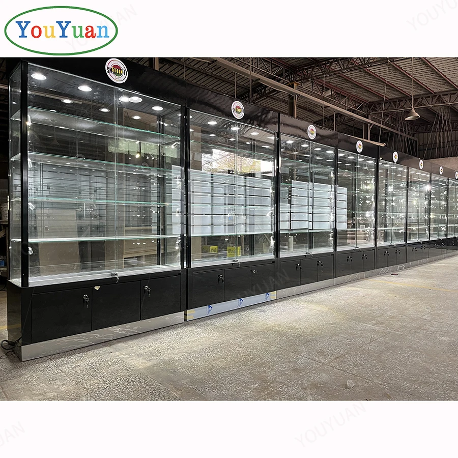 Modern Design Glass Showcase Display Cabinet Showcase Showroom Counter ...