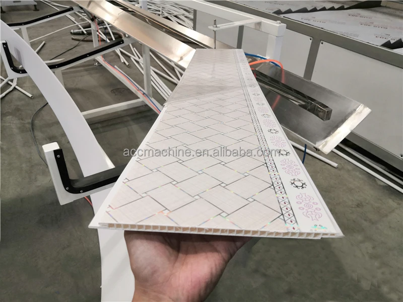 Pvc Plastic False Ceiling Panel Manufacturing Machine - Buy Pvc Ceiling ...