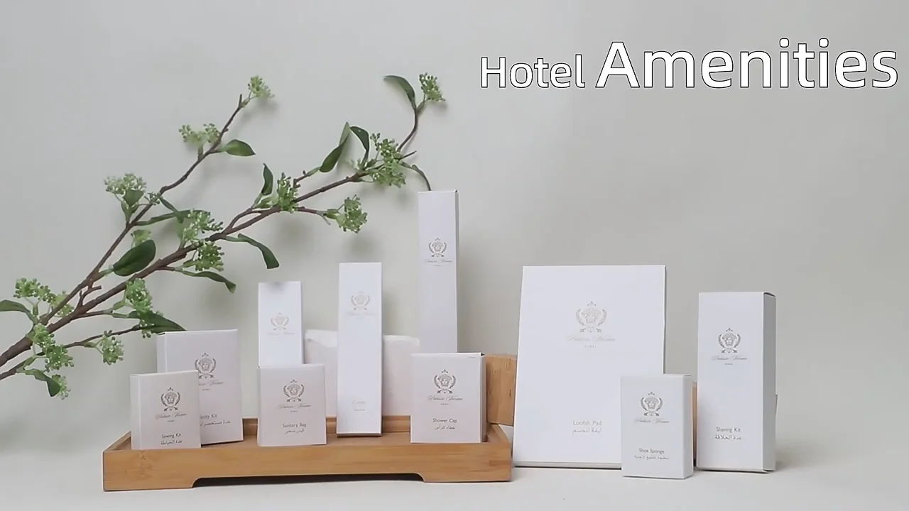 Custom Private Label Hotel Disposable Toiletries Supplies Set Luxury ...