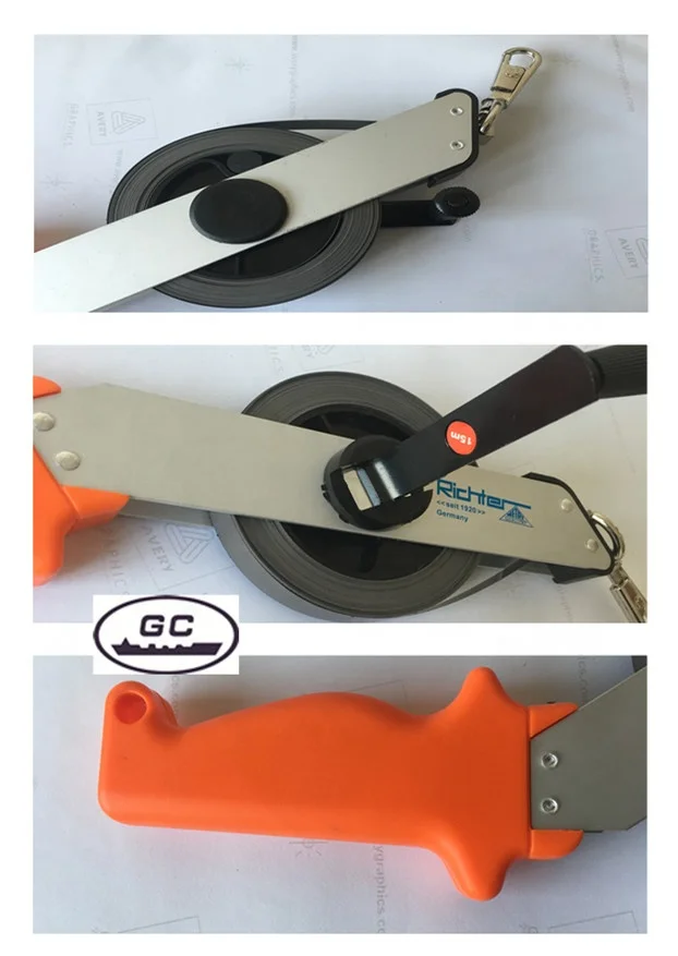 Stainless Steel Richter Oil Gauging Tapes - 15m, 20m, 30m