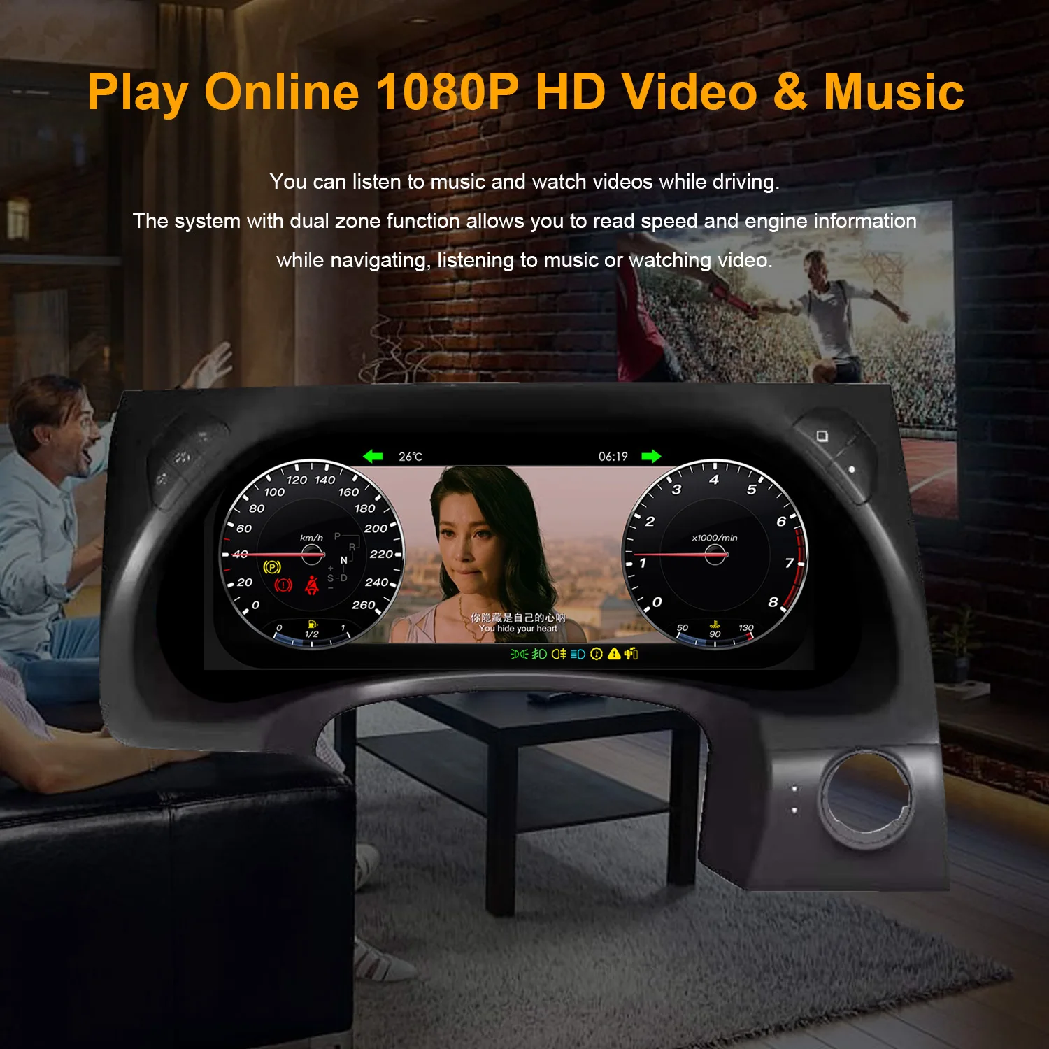 Android for Nissan Patrol Y62 2012 - 2019 Digital Dashboard