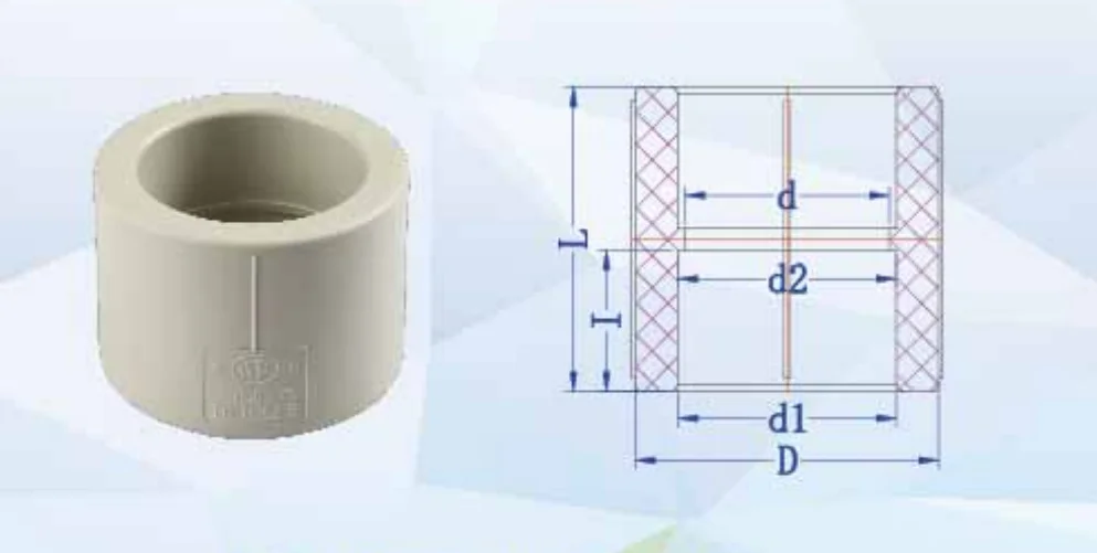 Pph Din Standard Industrial Coupling Piping Fittings - Buy Coupling,Din ...