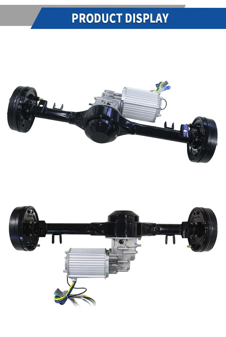 DC Motor Gearbox Differential for 3 Wheeler Rickshaw