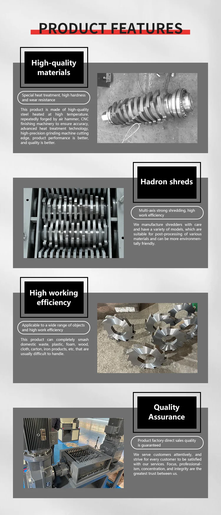 Mini Twin Shaft Shredder And Case Mini Shredder Case With H13 Blades ...