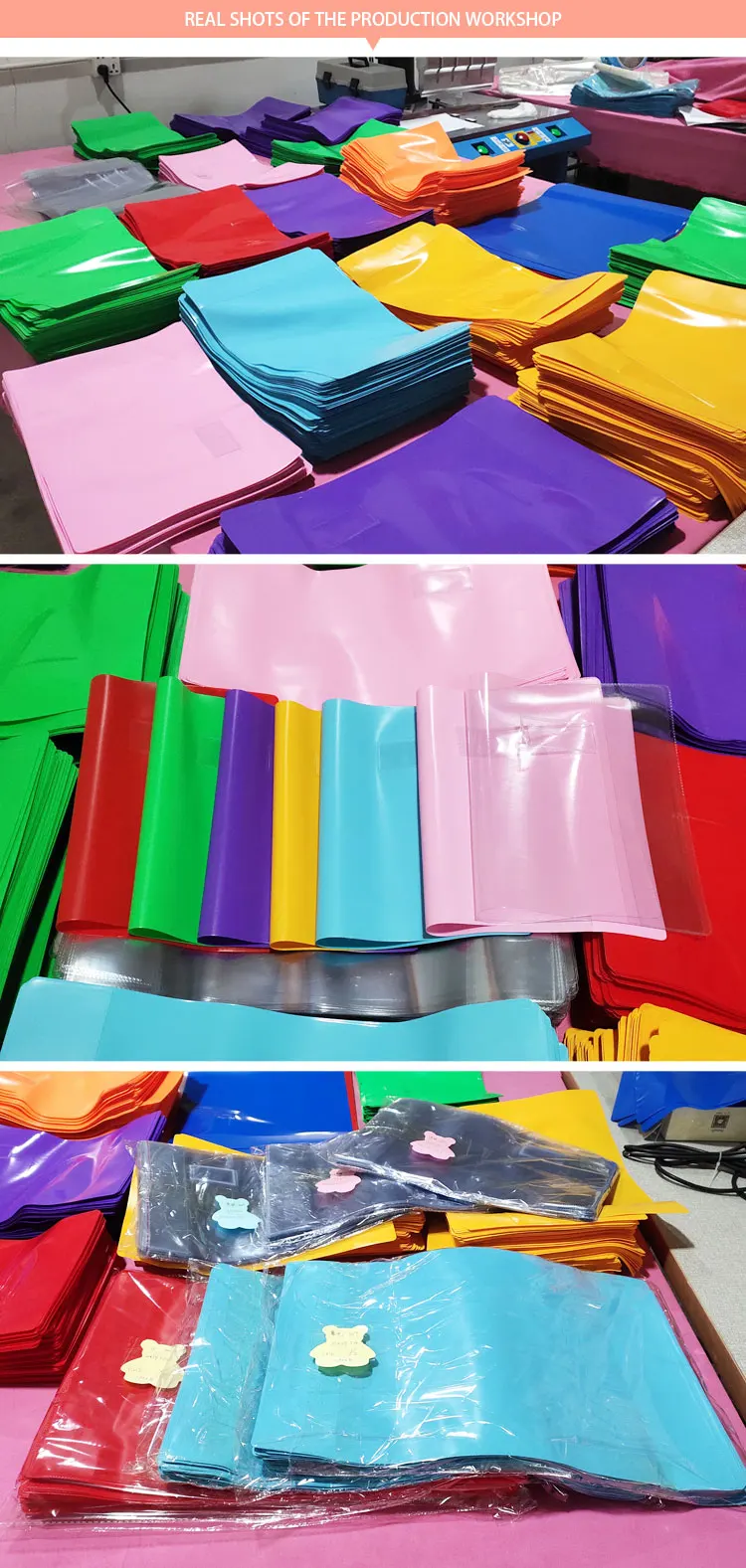 Factory Waterproof Book Cover Custom Colorful Book Cover Plastic Book ...