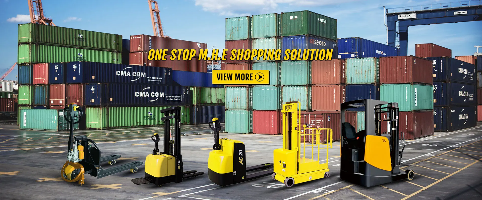 EasyLIFT Semi Electric Self Load Stacker Forklift with Walkie Feature, OEM