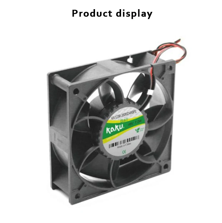 Kaku KA1238-2500D24BPL 120mm DC Cooling Fan - 99CFM Airflow