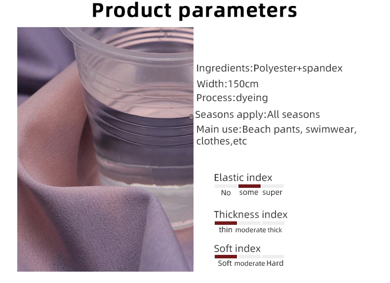 Custom Temperature Sensitive Color Changing Swimwear Fabric – OEM