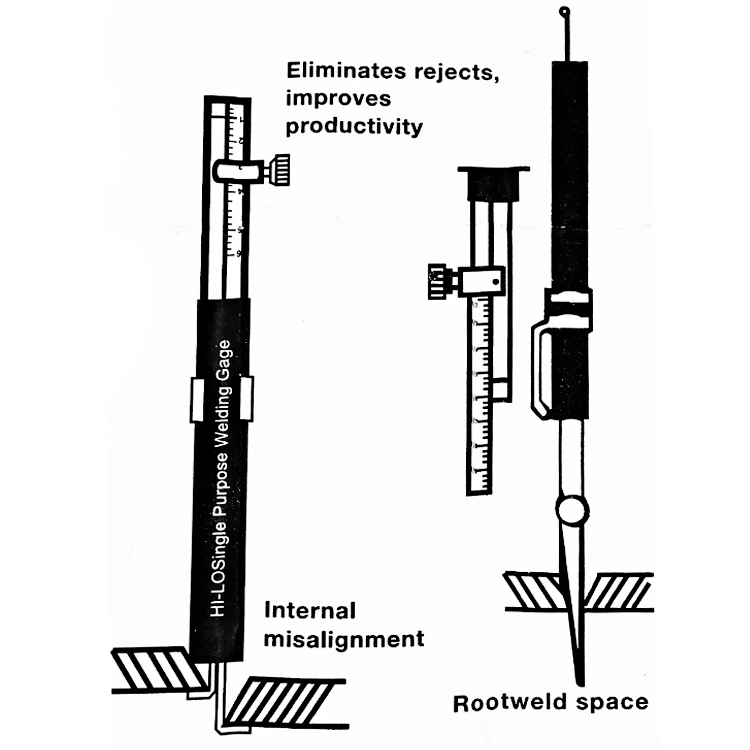 Single Purpose Hi-Lo Welding Gauge - Precision & Durability